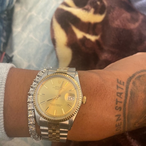 Rolex | Accessories | Plain Jane Rolex Watch Time Just | Poshmark